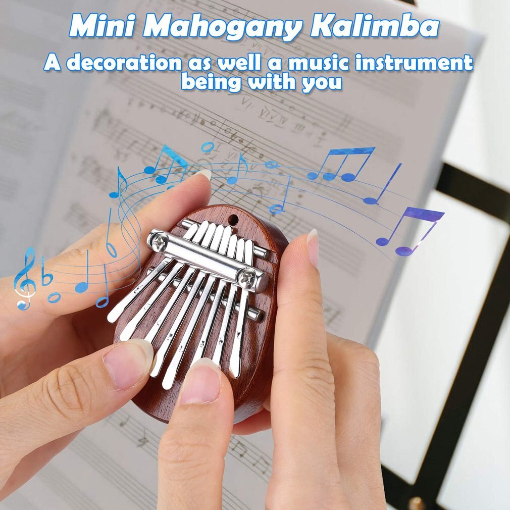 Mini Kalimba 8 Keys Exquisite Thumb Piano Great So... – Vicedeal