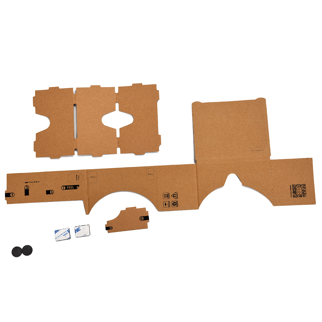 Mobile phone cardboard 3D Virtual Reality Glasses – Grandado