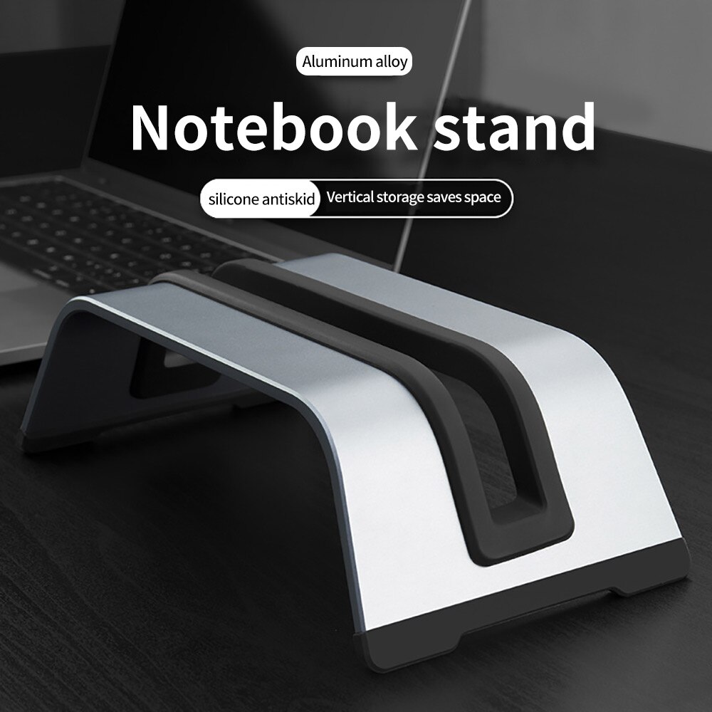 Aluminum Alloy Laptop Vertical Stand Base Metal De... – Vicedeal