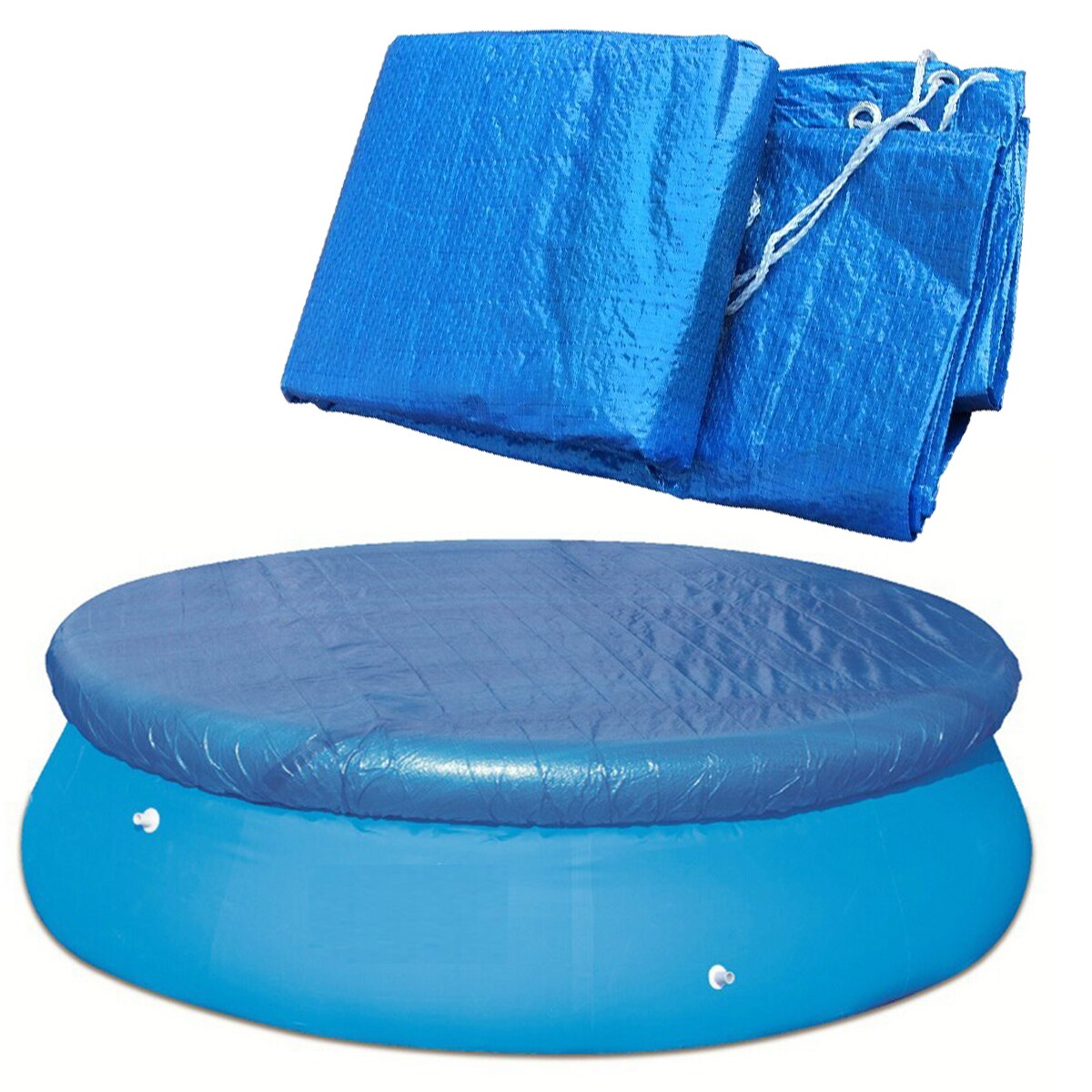 Ronde Zwembad Cover Pe Waterdicht Stofdicht Zwemba... – Grandado