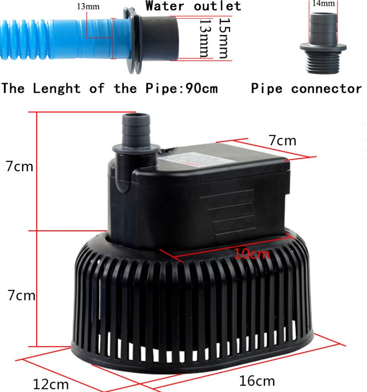 JEBO Submersible Water Pump For Aquarium 220v~240V... – Vicedeal