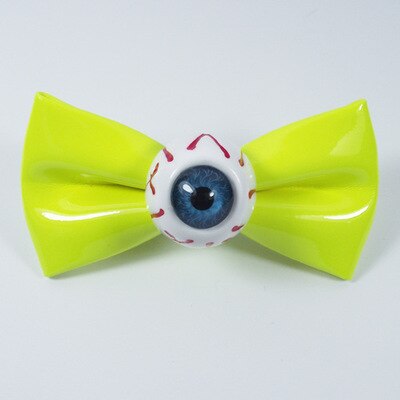 Punk Bow Eyeball Hairpin Harajuku Cutey Charm Funn... – Grandado