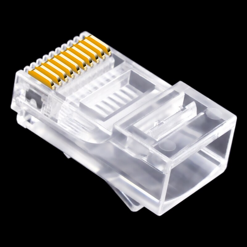 30 stücke 10P10C RJ45 RJ48 RJ50 Cat5E UTP Ethernet... – Vicedeal