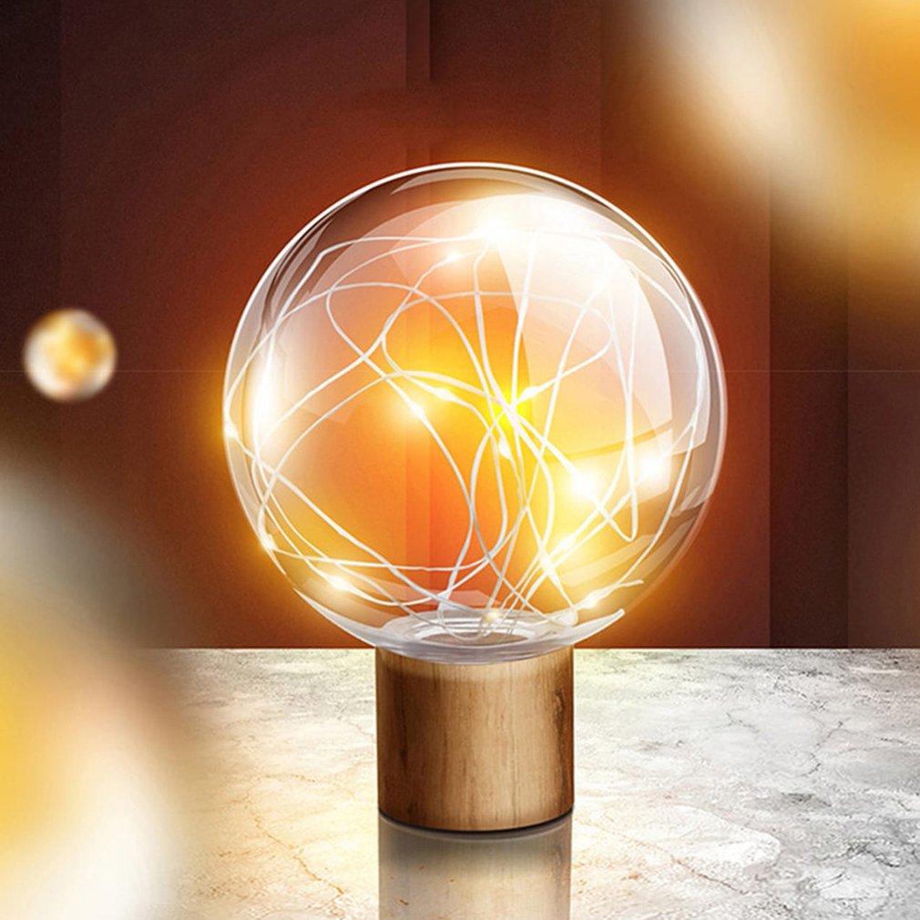 Rechargeable Starry Moon Lamp LED Night Round Ligh... – Vicedeal