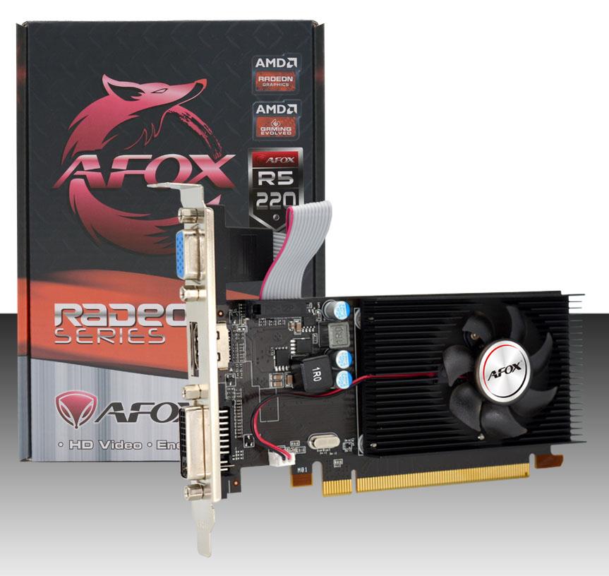 A & Fox Afox Radeon r5 220 2gb ddr3 afr5220-2048d3... – Grandado