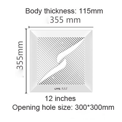 8/10/12Inches Inline Extractor Exhaust Fan Ventila... – Grandado