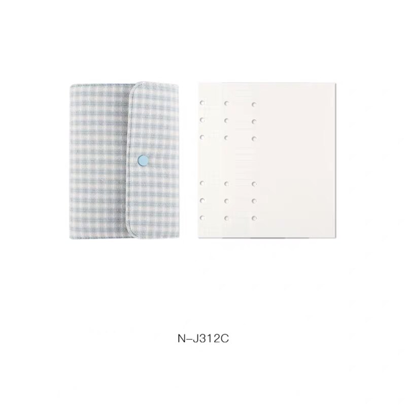 MINKYS Pretty Fabric A5/A6 Standard Binder Journal... – Grandado