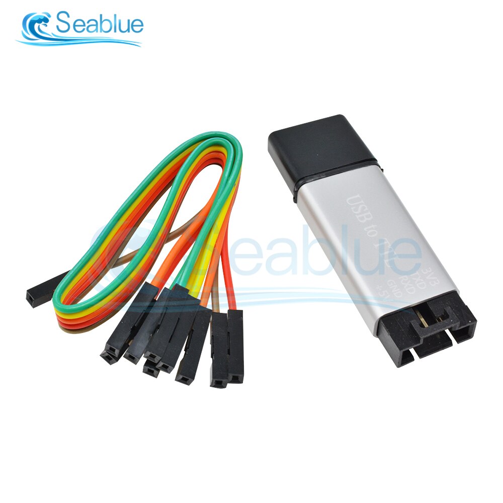 Aluminum Shell CP2102 USB 2.0 to TTL UART Module 6... – Vicedeal