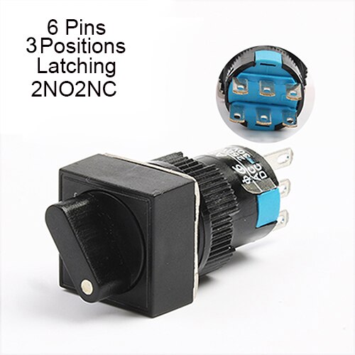 16 Mm 2/3 Posities Vergrendeling Self Locking 3/6 ... – Grandado