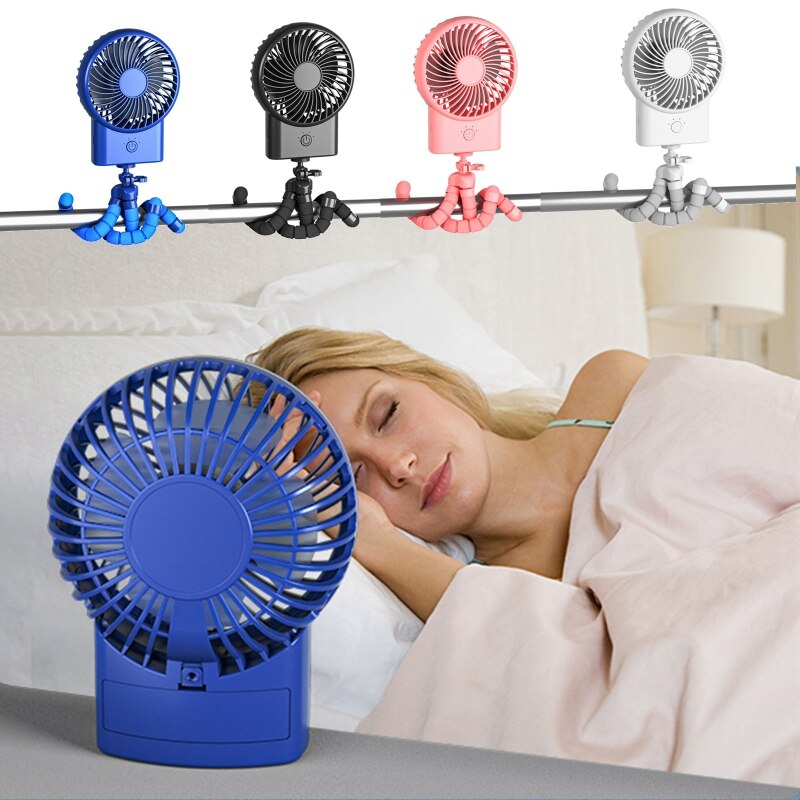 Draagbare Handheld Fan 2000Mah Statief Octopus Fan... – Vicedeal