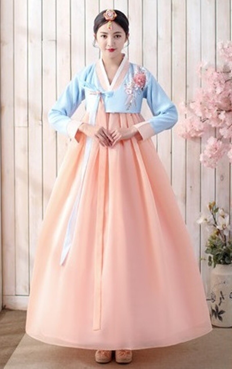 Traditional Korean Hanbok Dress Ancient Princess D... – Grandado