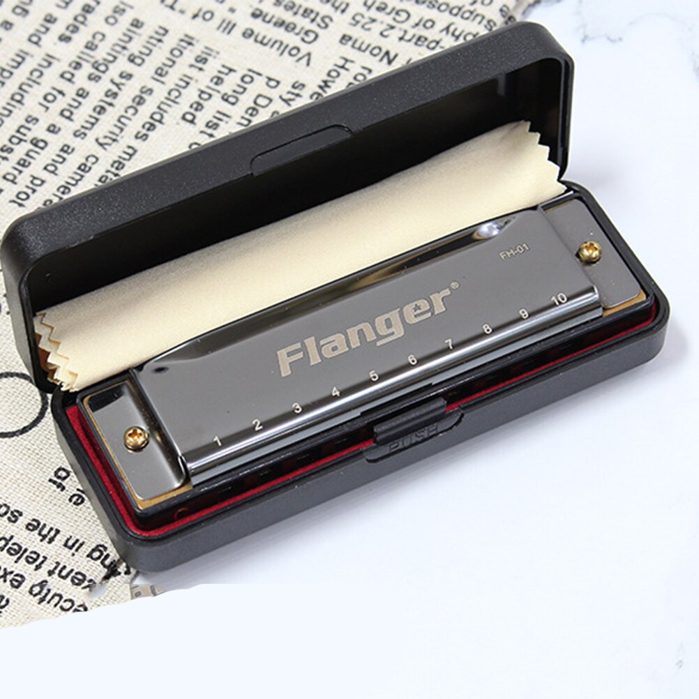 Blues Instrument in C 10 Holes Harmonica Exquisite... – Vicedeal