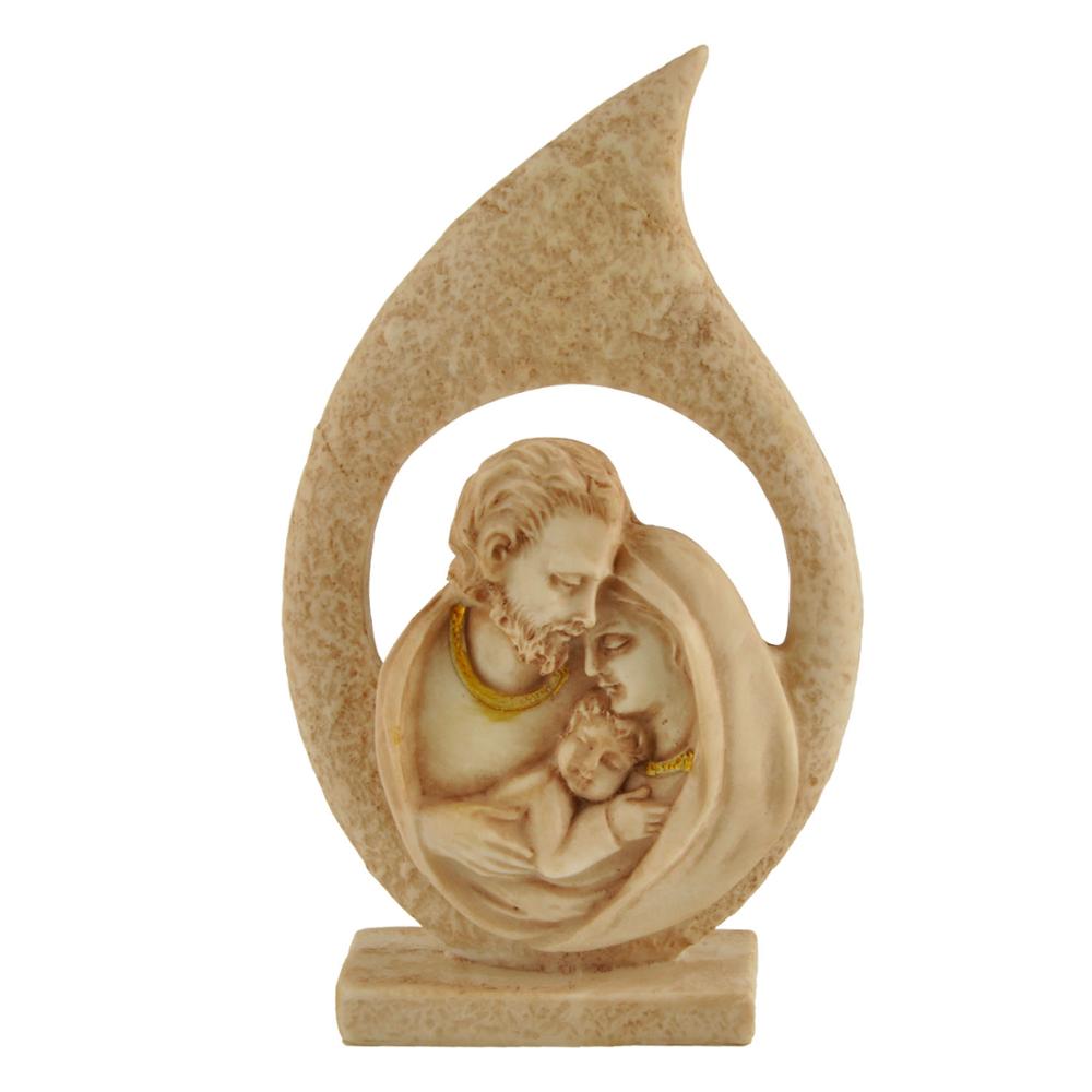 Religieuze Beeldje Hars Heilige Familie Standbeeld... – Vicedeal