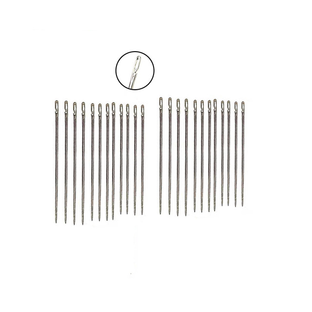 24Pcs Self Threading Naalden Huishoudelijke Roestv... – Grandado