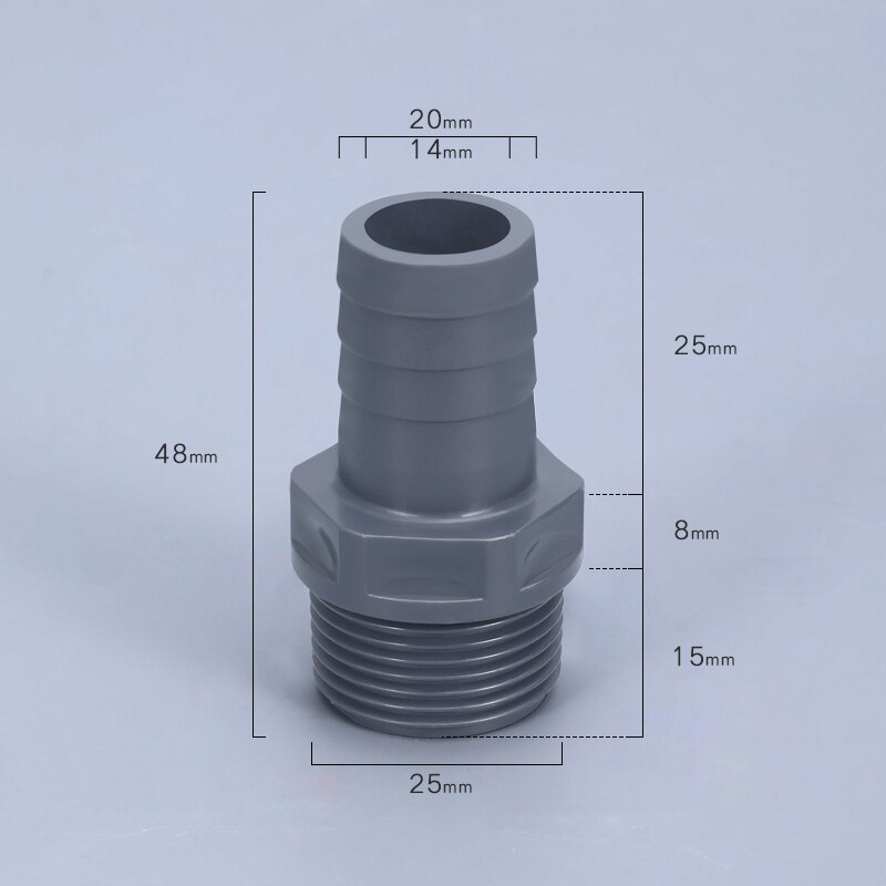 1/2" 3/4" 1" NPT Male Thread Hose C... – Grandado