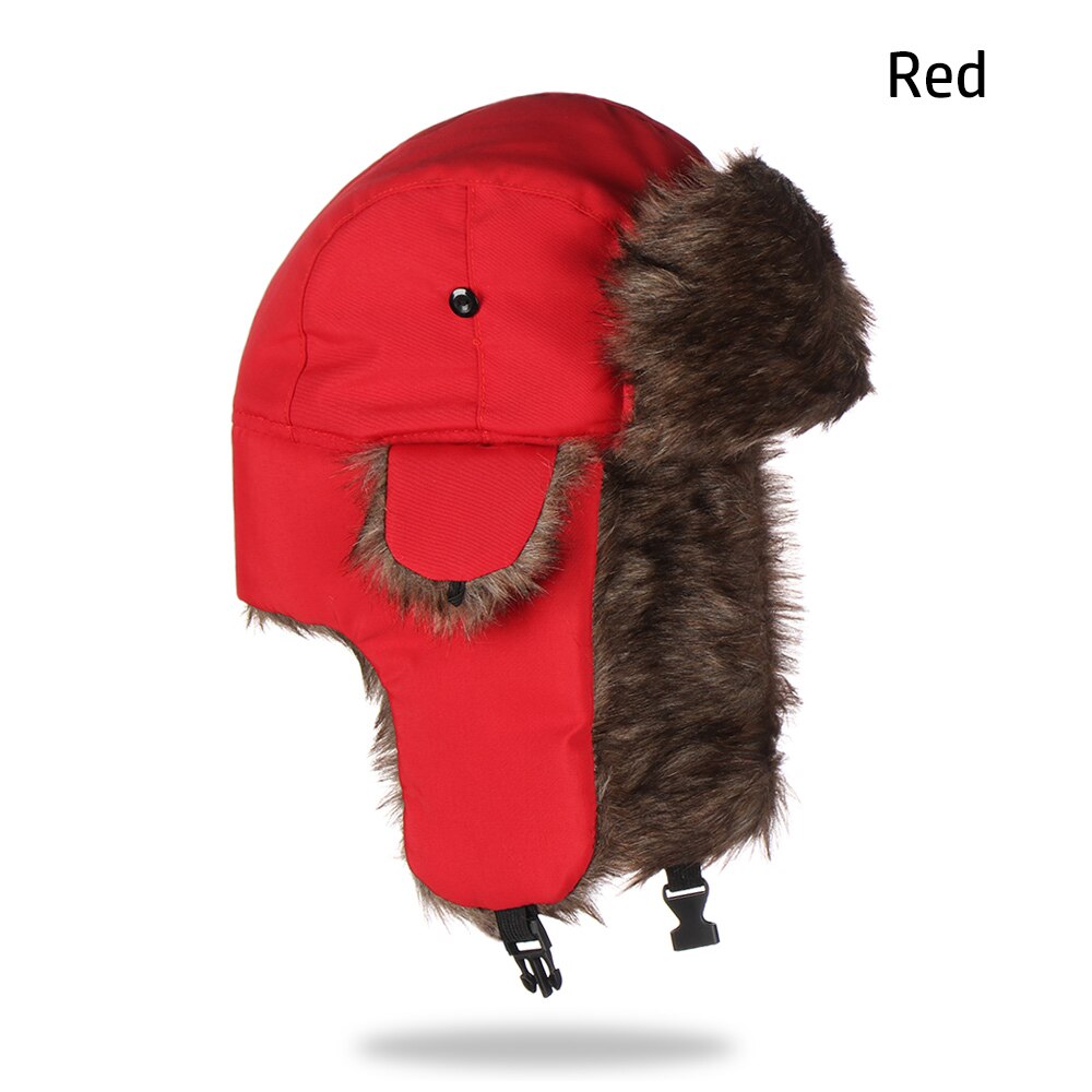 Winter Men Women Russian Hat Warm Trooper Ear Flap... – Grandado