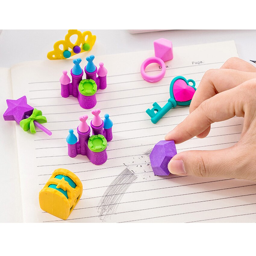 10packs Korea Princess Castle Series Erasers Corre... – Vicedeal