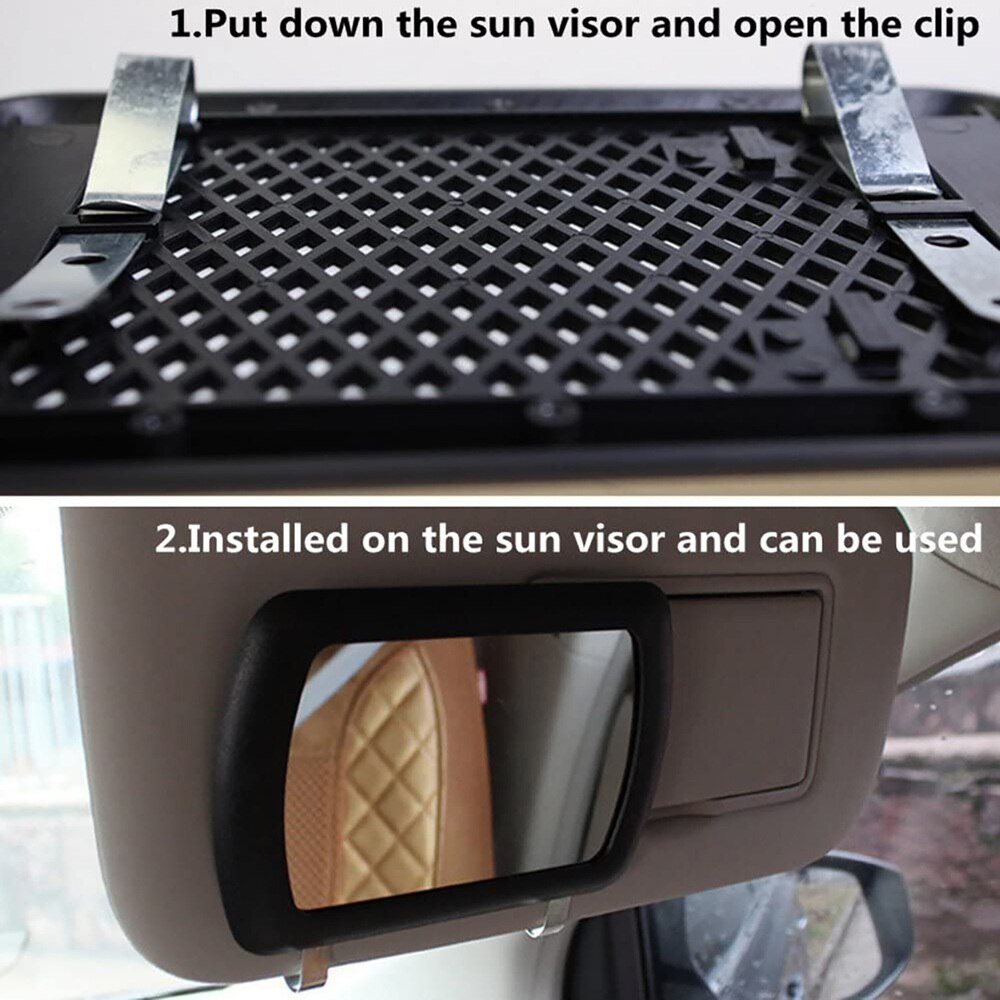 Car Sun Visor Mirror Makeup Sun-shading Vanity Mir... – Vicedeal