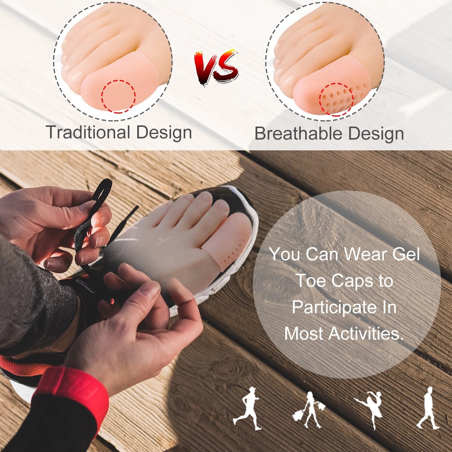 2pcs=1Pair Big Hallux Valgus Corrector Protector T... – Vicedeal