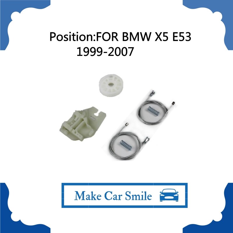FOR BMW X5 E53 ELECTRIC WINDOW REGULATOR REPAIR KI... – Grandado