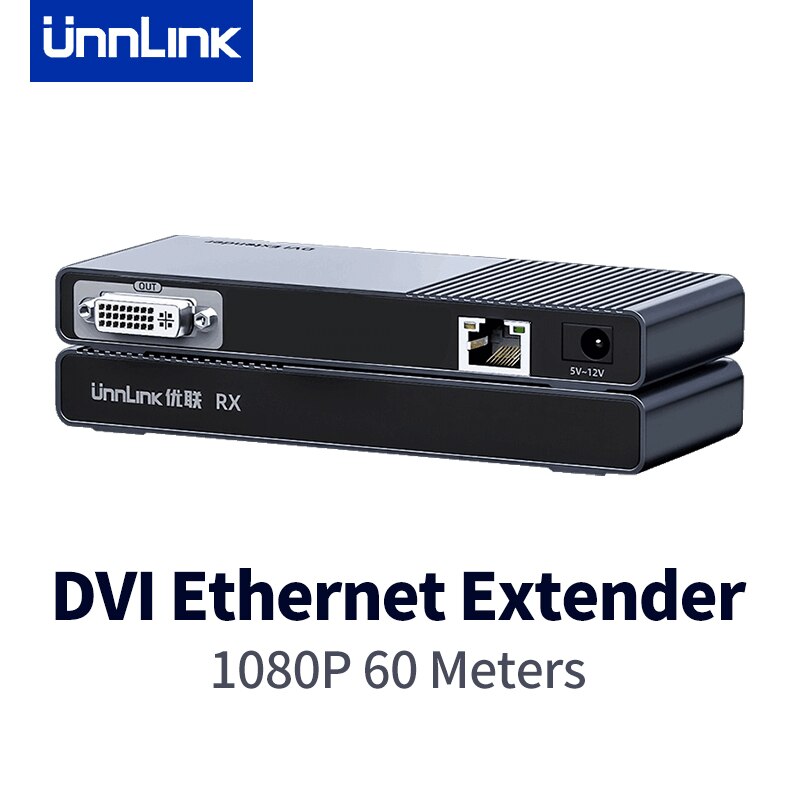 Unnlink 1080P 60Hz DVI Etherne Extender 60m LAN RJ... – Vicedeal