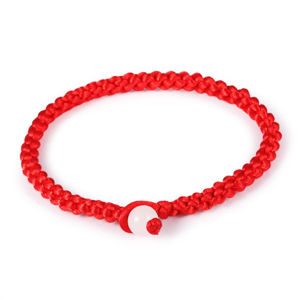 Simple Red String Charm Bracelet For Women Men Adj... – Vicedeal