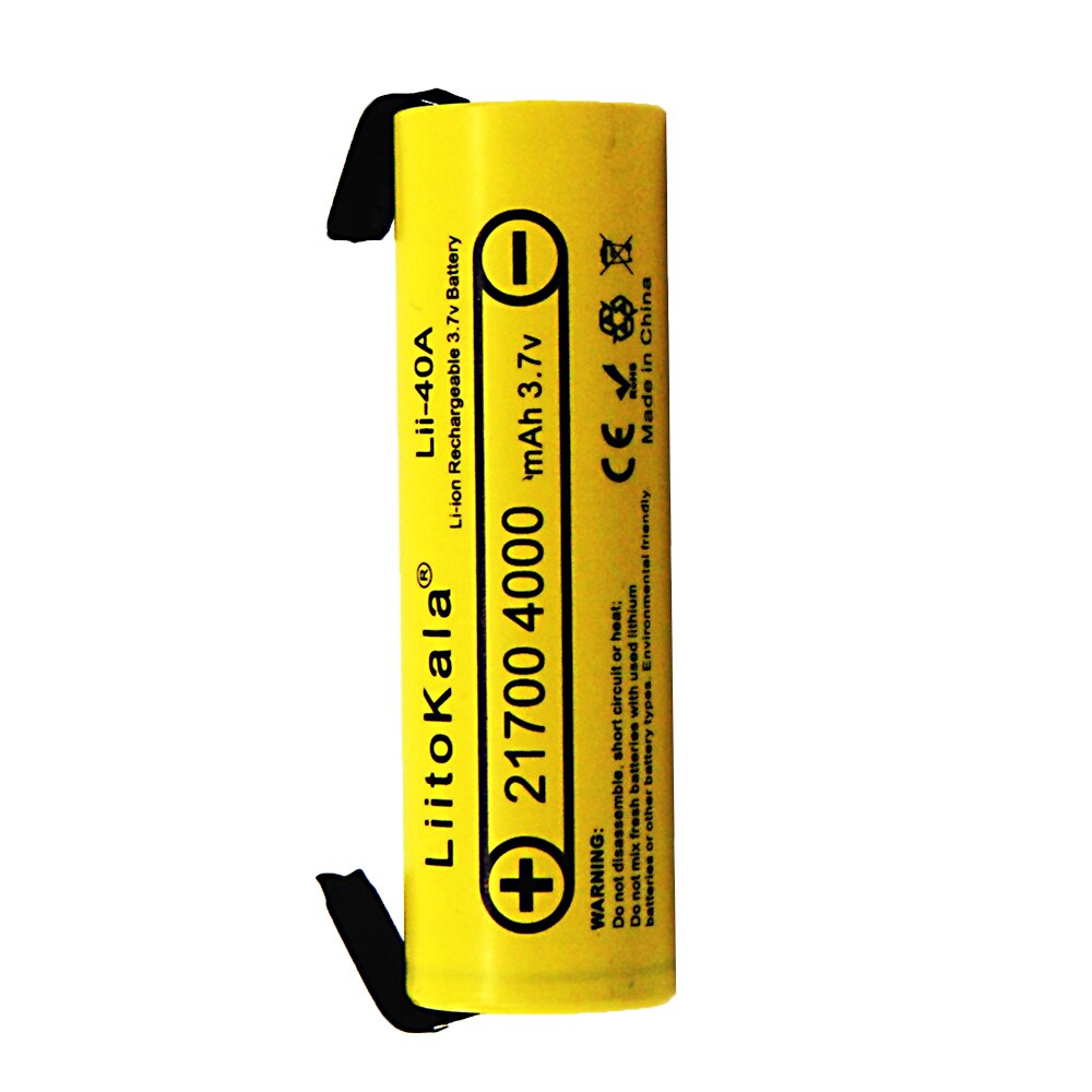 Liitokala Lii-40A 21700 4000 mah li-ni bateria 3.7... – Vicedeal