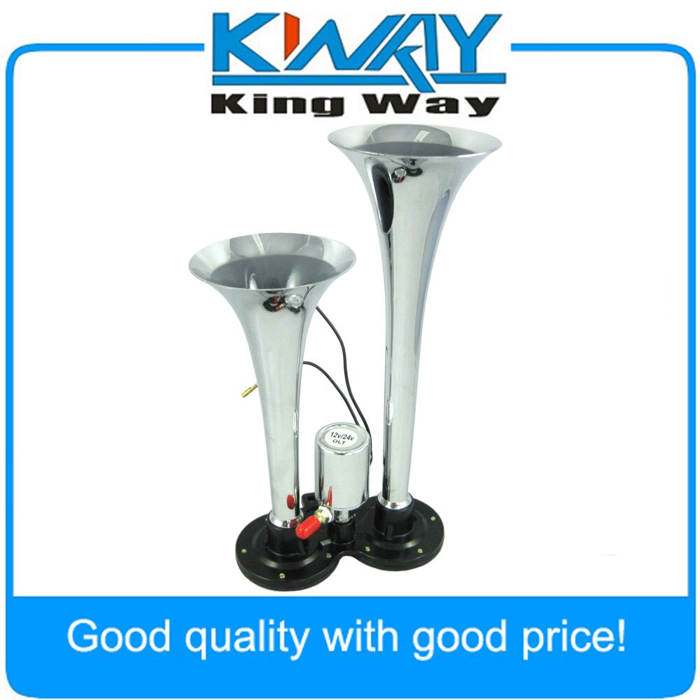 CHROME TRUCK AIR HORN HORNS MEGA TRAIN 120 DUAL Tr... – Grandado