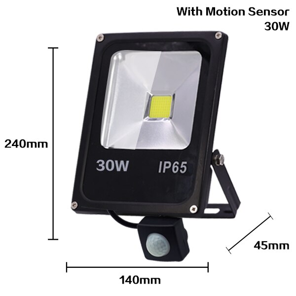 Led Flood Light Outdoor Spotlight Motion Sensor Sc... – Vicedeal