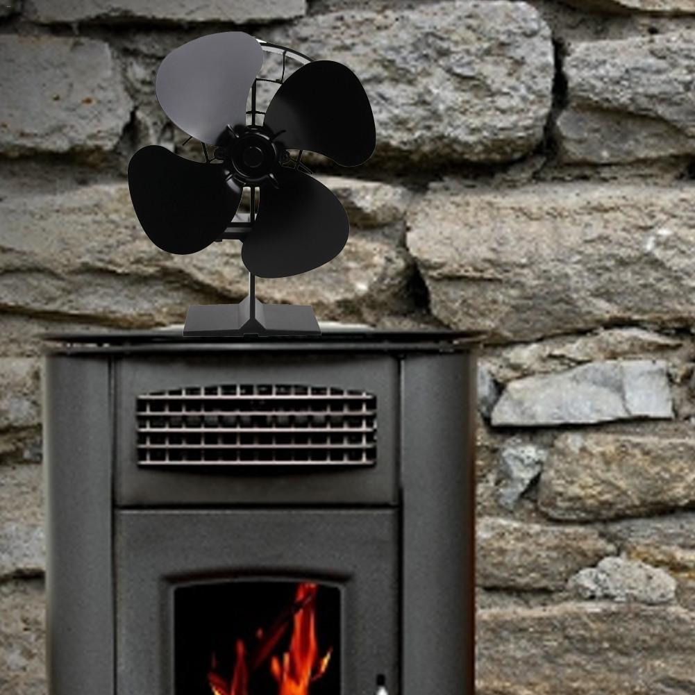 Haard Ventilator Warmte Aangedreven Kachel Fan Hou... – Grandado