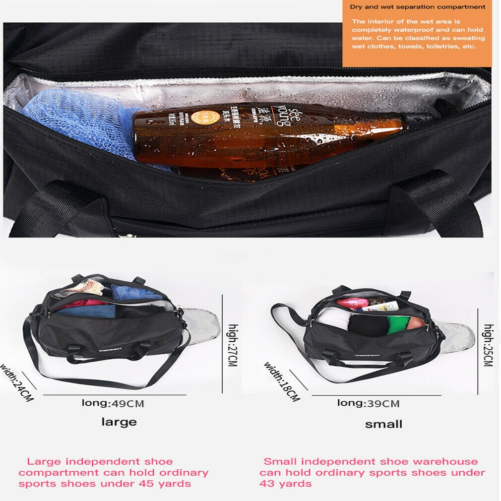 Multifunctional leisure travel bag sports fitness ... – Grandado