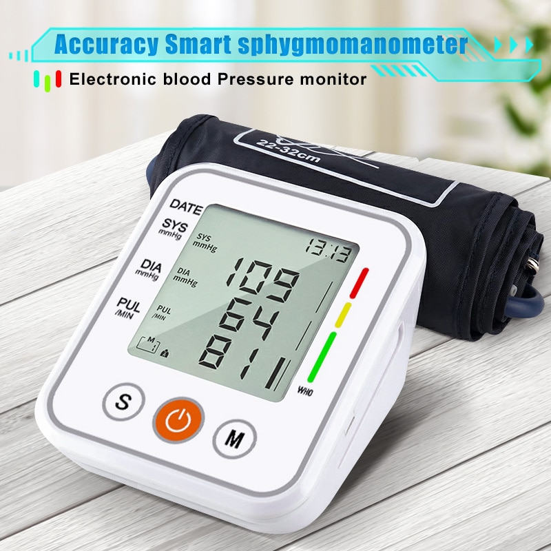 Arm Automatic Digital Blood Pressure Monitor Heart... – Vicedeal