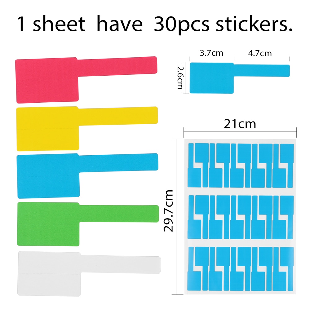 150pcs/lot Self-adhesive Cable Sticker Waterproof ... – Vicedeal