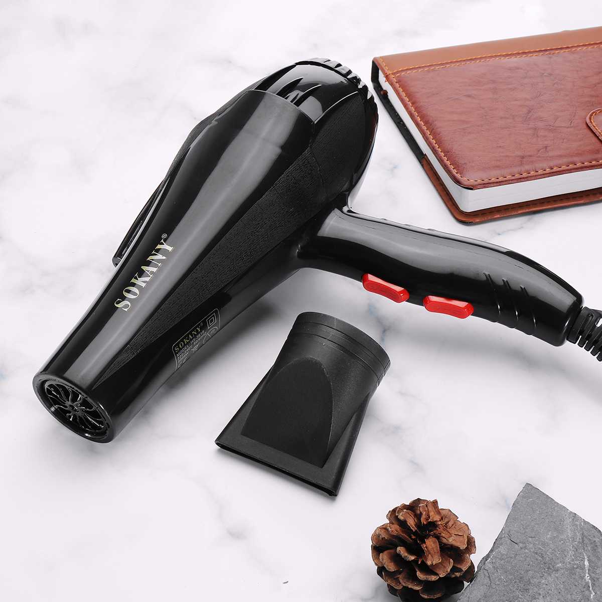 2300W 220V Hair Dryer Strong Wind Electric Blow Fa... – Grandado