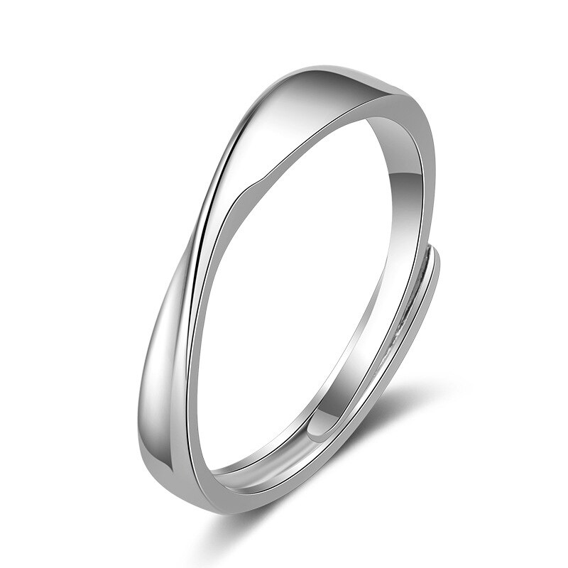 Minimalist 3mm Mobius Couple Pairing Ring Men and ... – Grandado