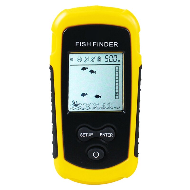 100M Fish Finders Sonar LCD Fish Echo Sounder Fish... – Grandado