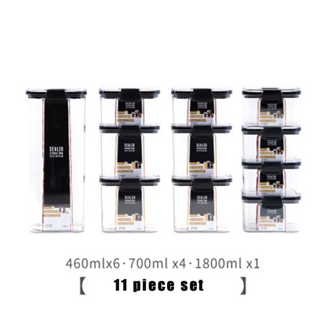 1-11pc Storage Jar, Environmental Protection Mater... – Grandado