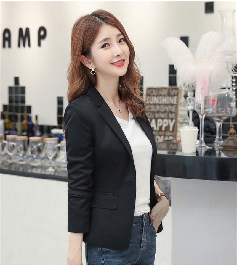 2020Women Blazer Femme Jackets Spring Autumn Long ... – Vicedeal