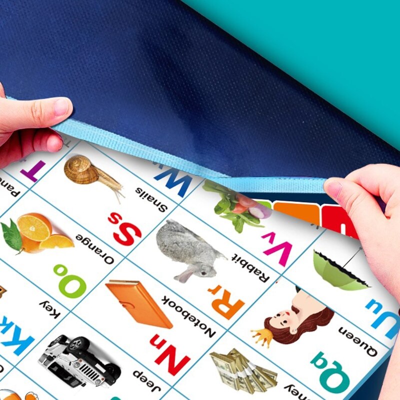 066B Alphabet Poster Wall Chart Talking ABC Piano ... – Vicedeal
