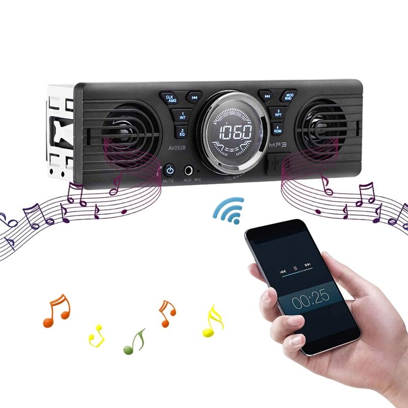 Universal 1 Din In-Dash Car Radio Audio Player Bui... – Grandado