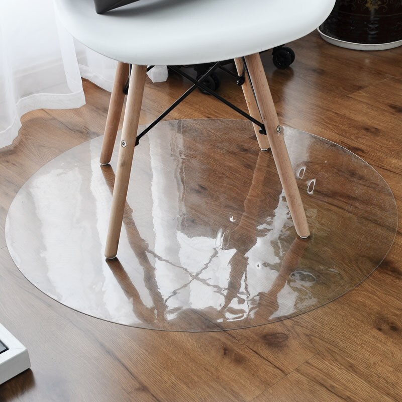 Transparent Wood Floor Protection Mat PVC Plastic ... – Grandado
