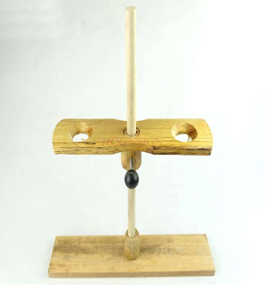Funnel Rack (Wooden) 2 Holes Wood Chemical Experim... – Grandado