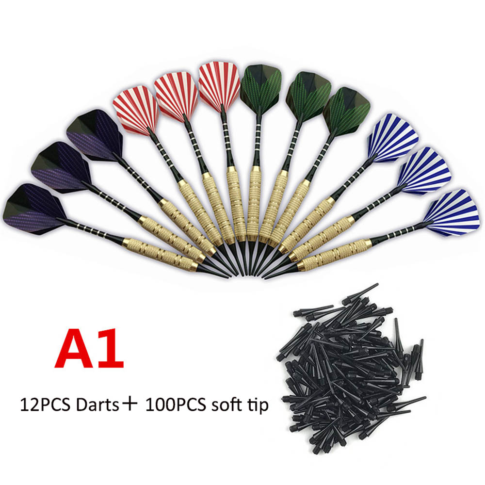 12Pcs 19g Electronic Safe Darts Nylon Soft Tip Bra... – Grandado