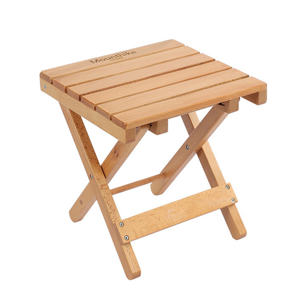 Outdoor Mini Folding Chair Wooden Bench For Campin... – Grandado
