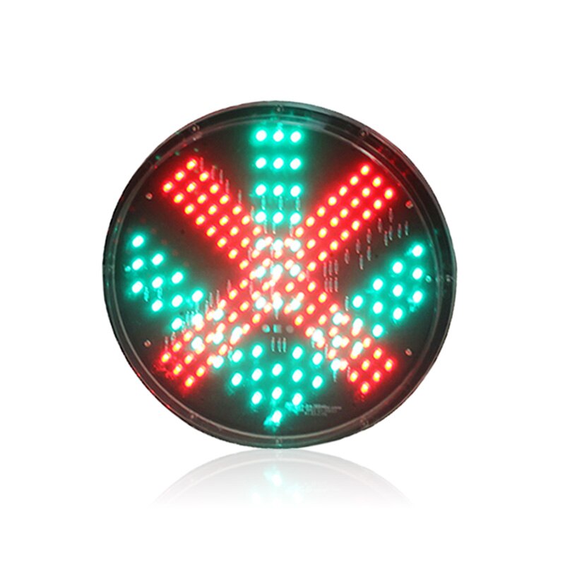 WDM DC 12V 300mm Red Cross Green Arrow LED Traffic... – Grandado