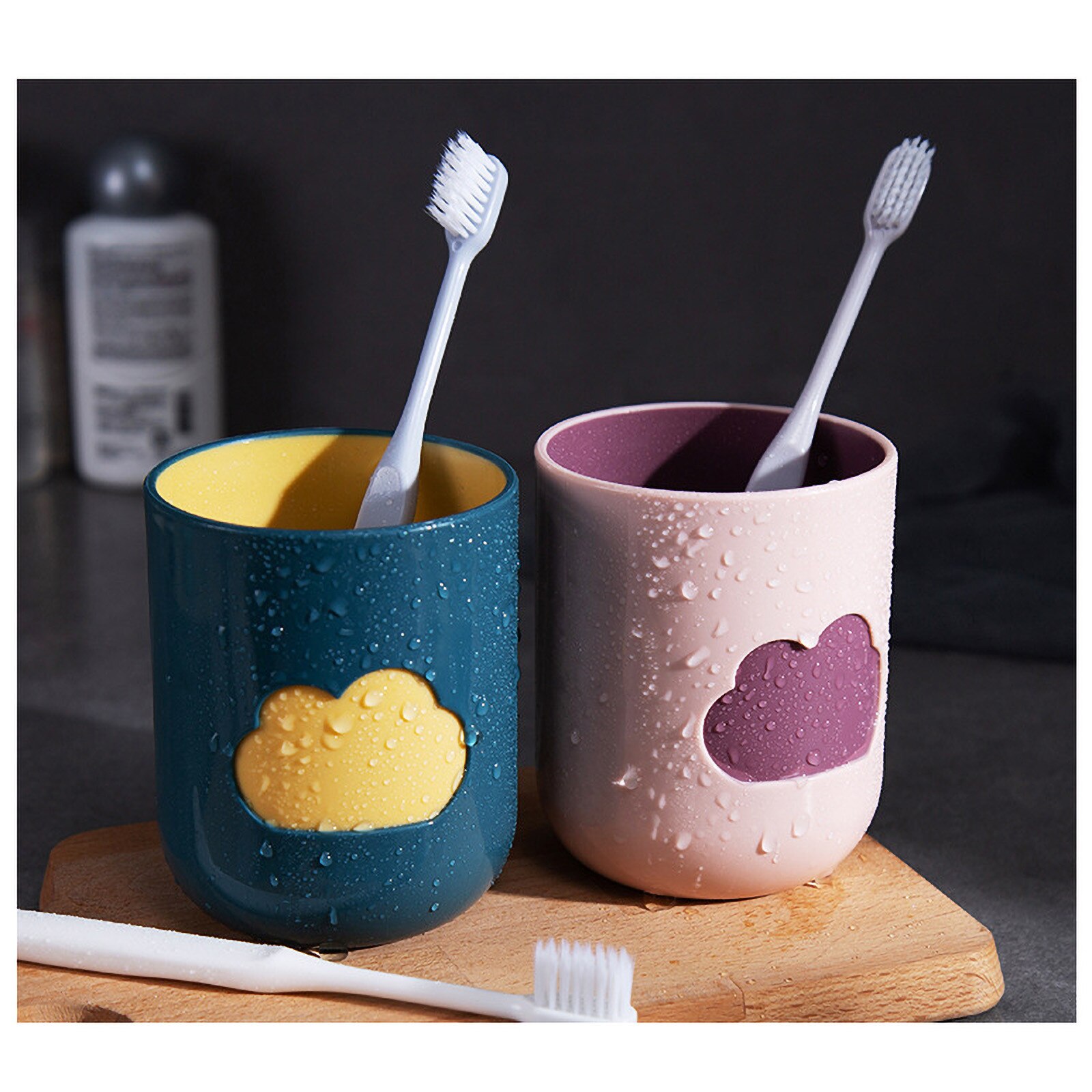 25 # Cloud Gorgelen Cup Liefhebbers Tandenborstel ... – Grandado