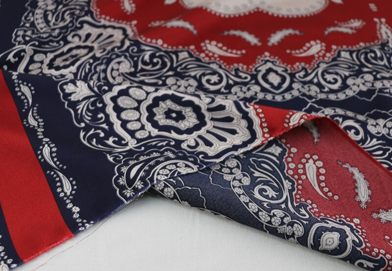 Chinese patchwork sewing material stretch satin cr... – Grandado