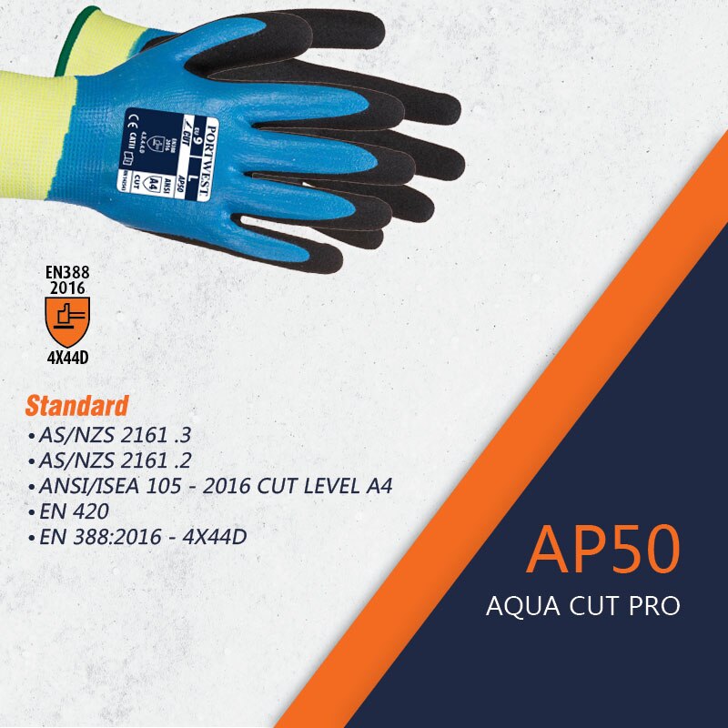 Portwest Anti Cut Nitrile Glove Full Coated Anti O... – Grandado