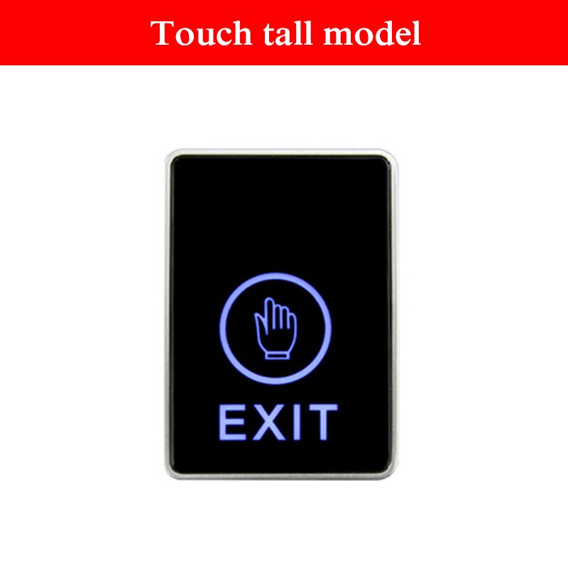Touch Exit Button Release Push Switch with Blue Li... – Vicedeal