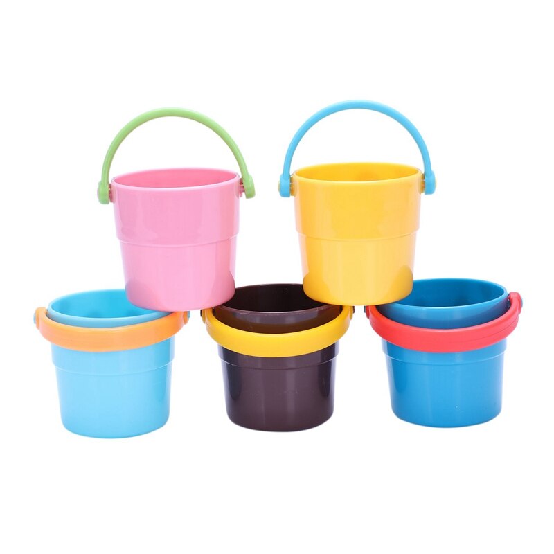 Toddler Bathtime Set Of 5 Zoo Stack And Pour Bucke... – Grandado